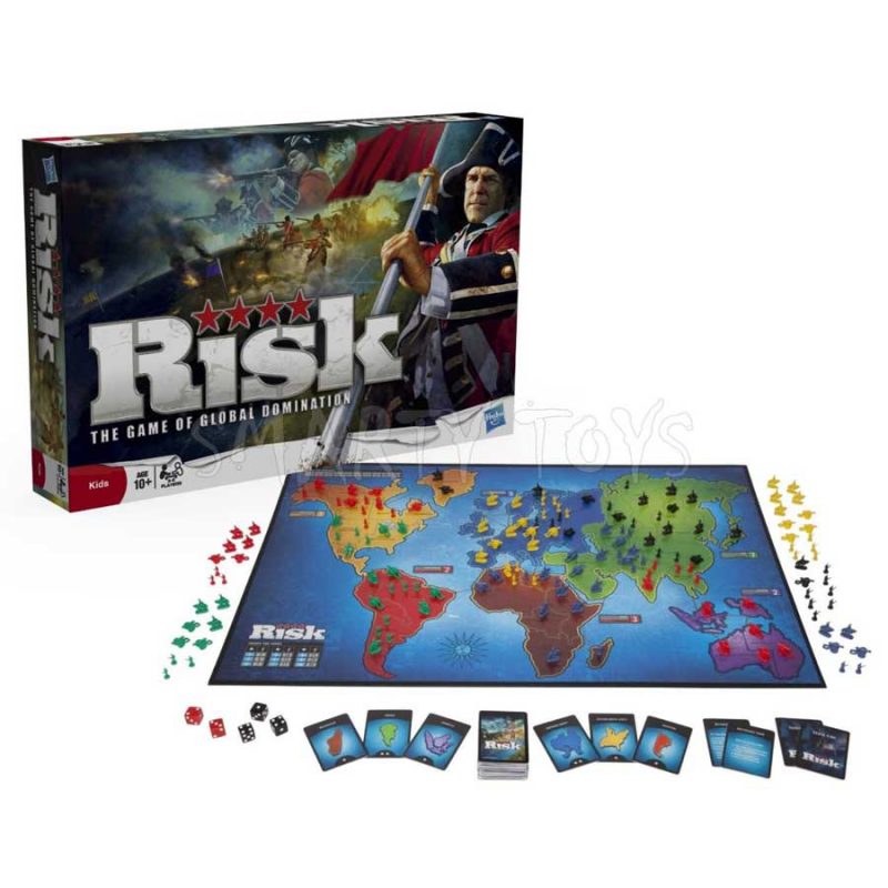 Hasbro Risk Strategy & War Games Board Game – Kelchi.com Lebanon ...